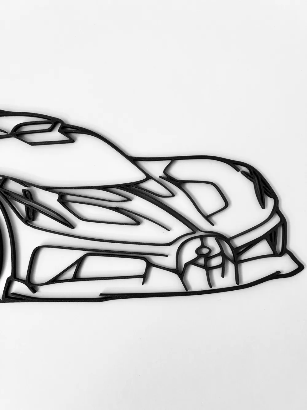 Bugatti Bolide wall Art - Free 3D Print Model - MakerWorld
