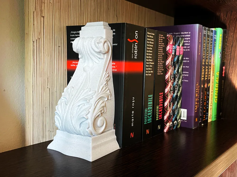 Architectural Ornament Bookend by mateibocancios MakerWorld: Download ...