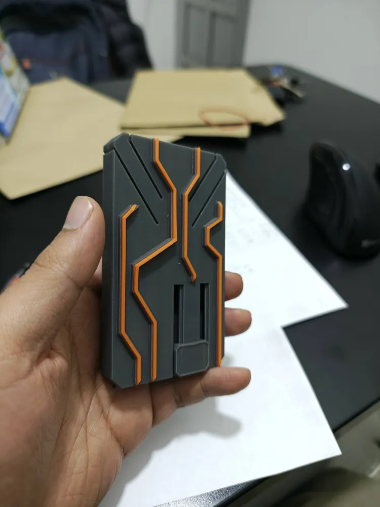 Cyberpunk Wallet - Free 3D Print Model - MakerWorld