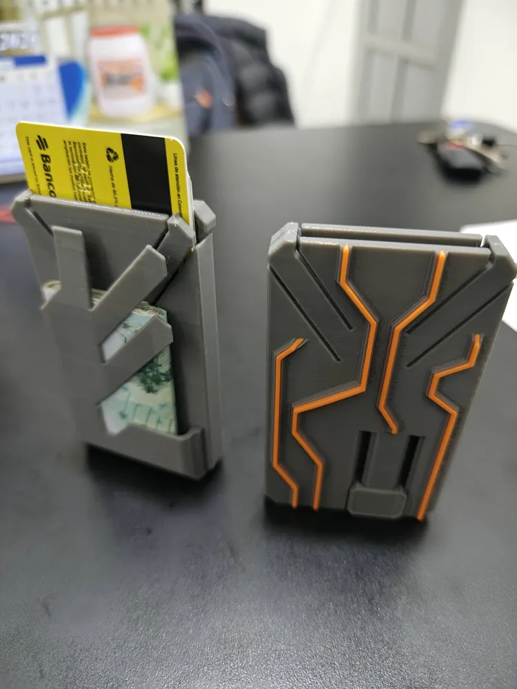 Cyberpunk Wallet - Free 3D Print Model - MakerWorld