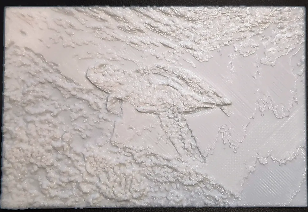 Sea Turtle Lithophane by drshelby - MakerWorld