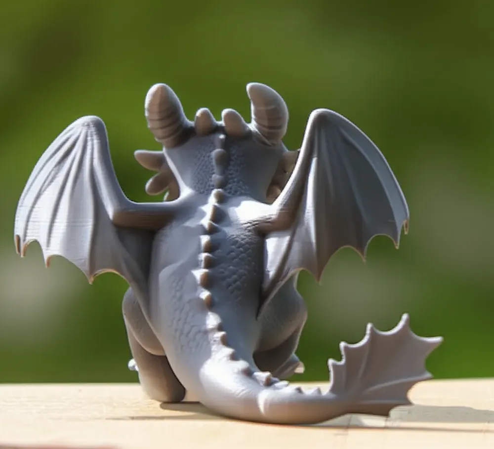 Baby Toothless Dragen by Juganof MakerWorld: Download Free 3D Models