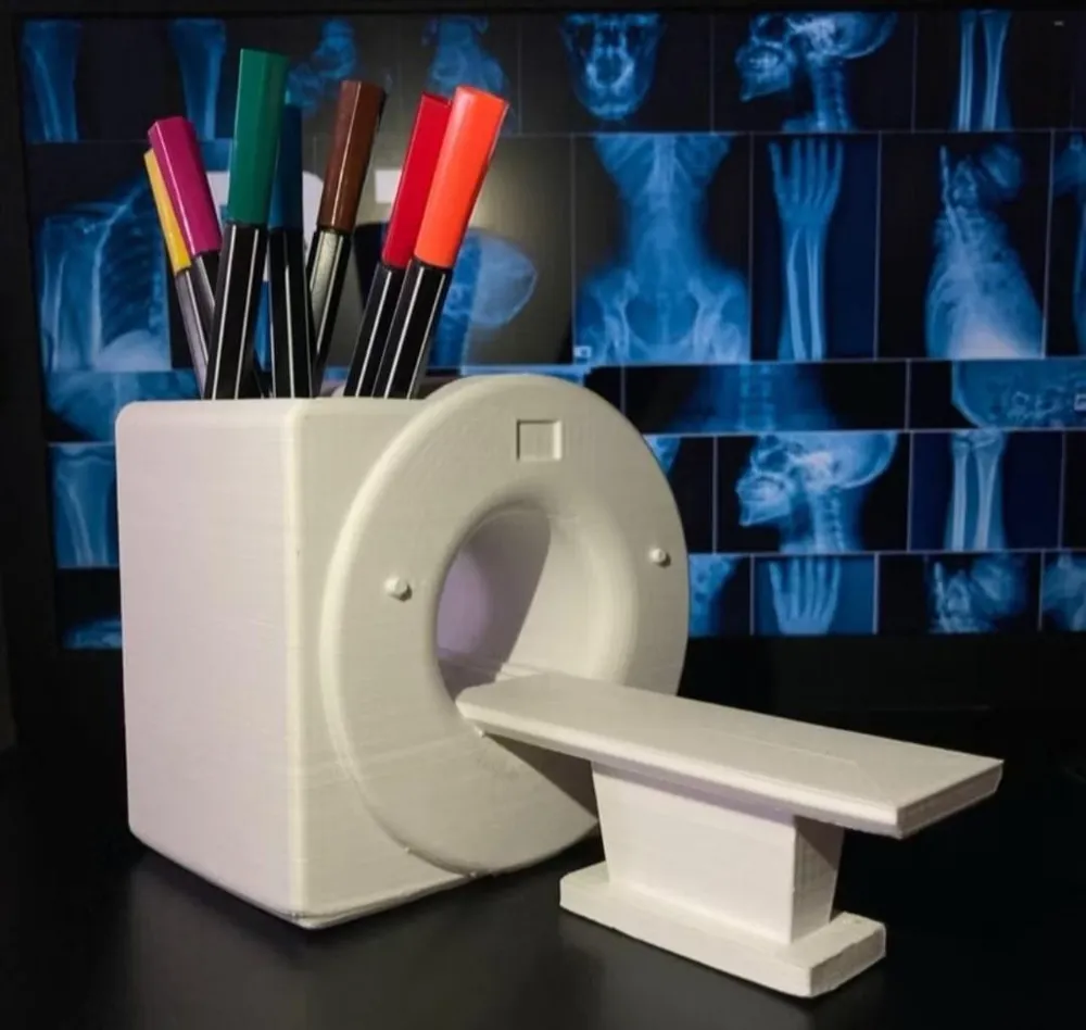 Pen Holder - MRI Machine Remixed by LipeOtavio14 MakerWorld: Download ...