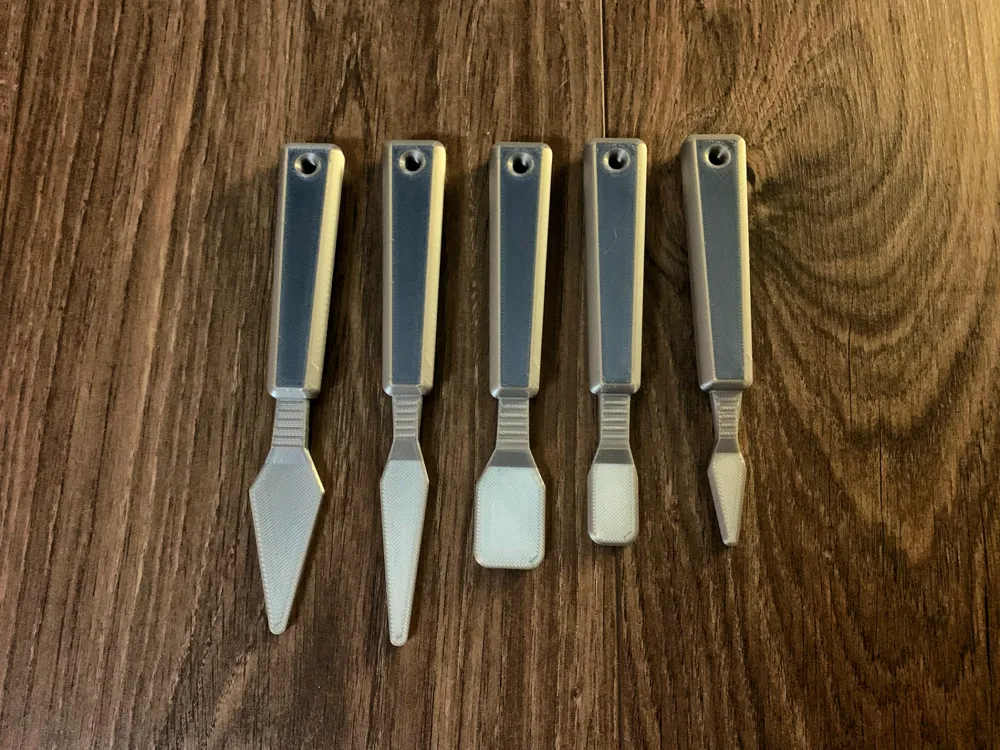 Painting Spatula Set / Palette Knife Set by FirleDesignMakerWorld ...