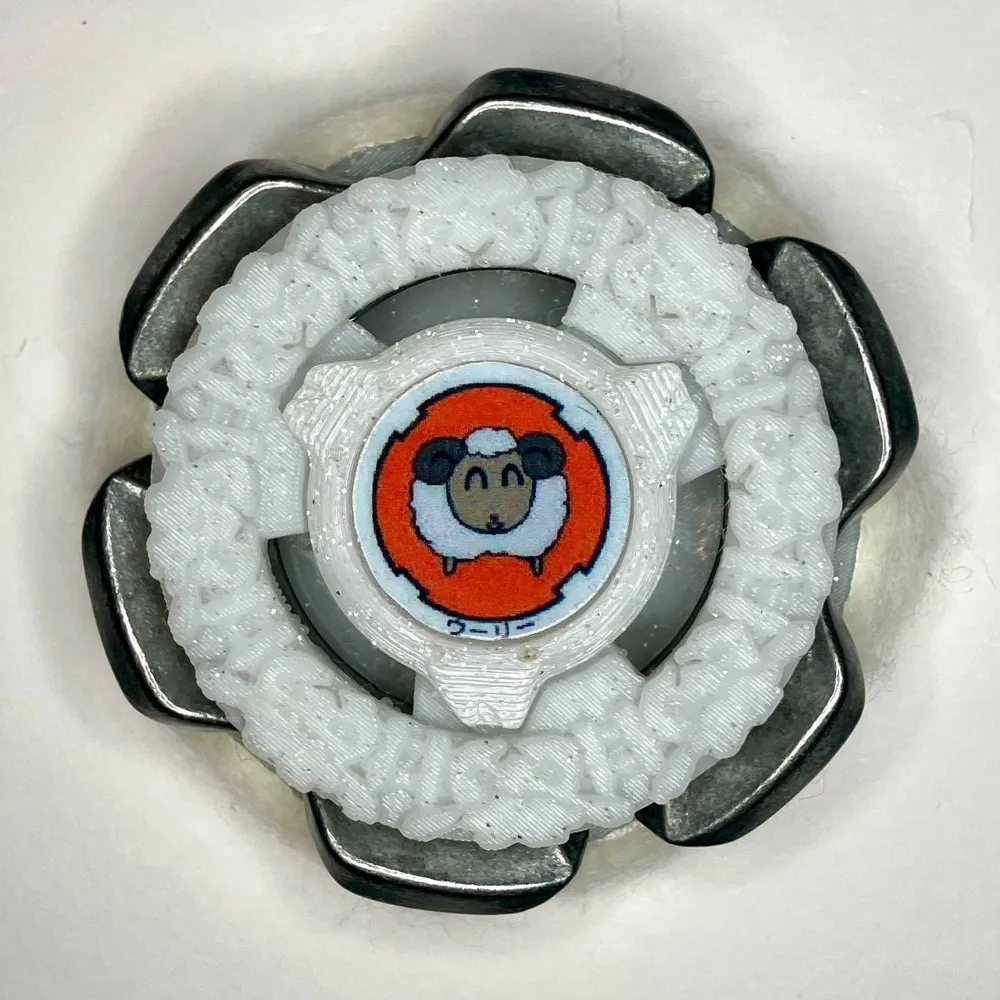 BEYBLADE X | FLOCK | CX MAIN BLADE INSERT by Ghostmaster MakerWorld ...