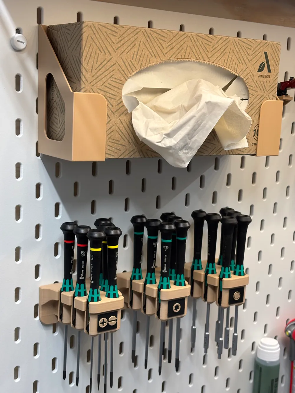 Tissue Box Holder for IKEA Skadis - Free 3D Print Model - MakerWorld