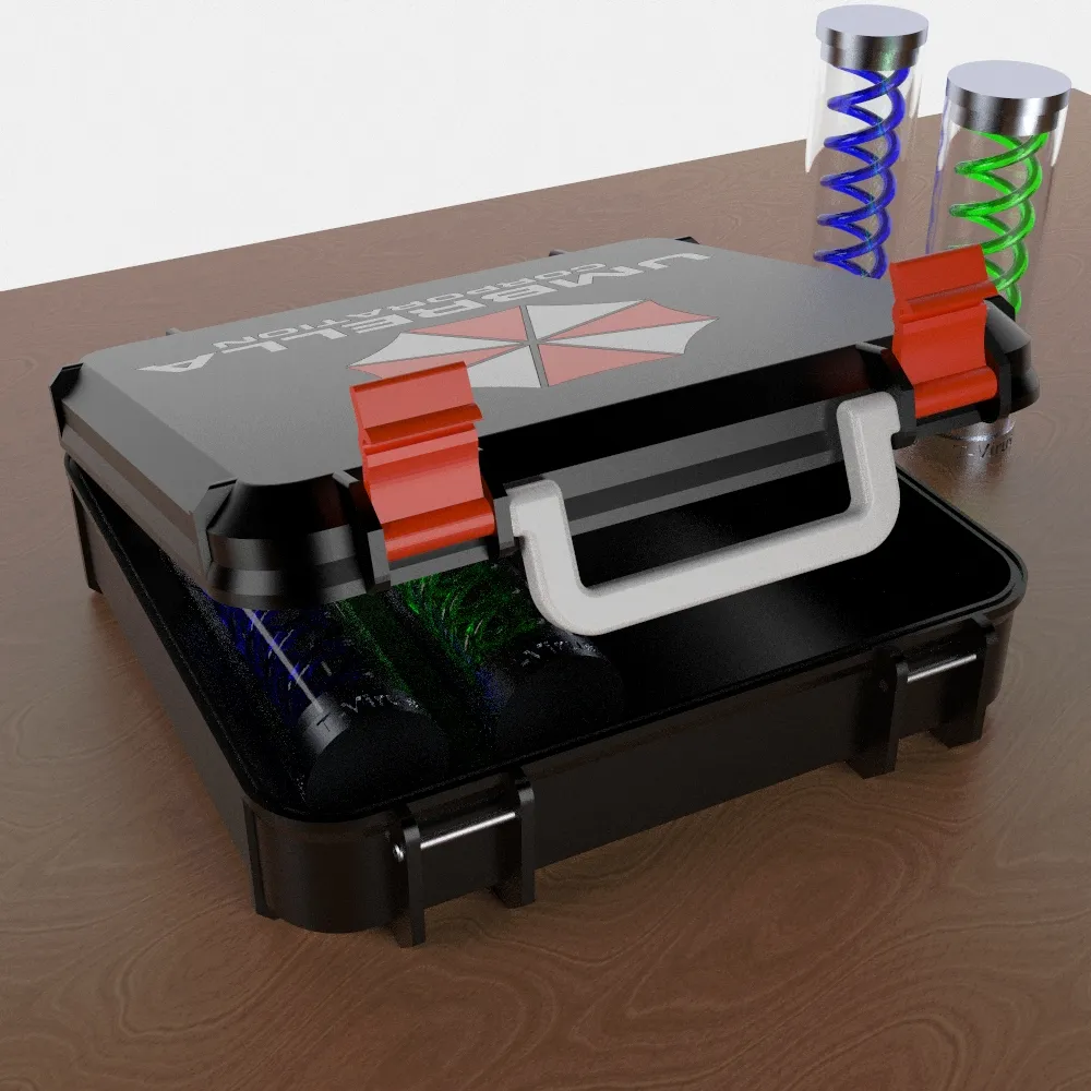 Umbrella Corporation Tool Box V2 - Free 3D Print Model - MakerWorld