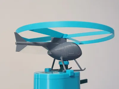 MD-500 (flyable Helicopter) by laisch MakerWorld: Download Free 3D Models