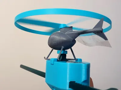 MD-500 (flyable Helicopter) by laisch MakerWorld: Download Free 3D Models