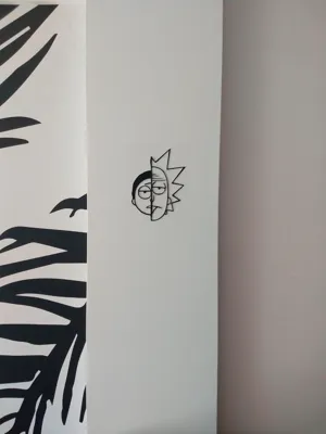 Rick & Morty - Half Face by Rockman - MakerWorld