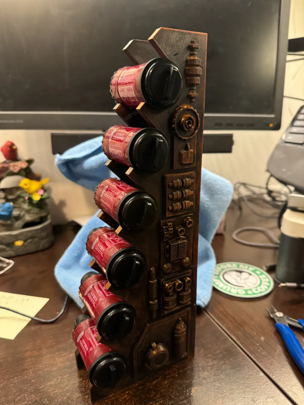 Kyber Crystal 2.0 Display Rack Remixed by Divemaster - MakerWorld