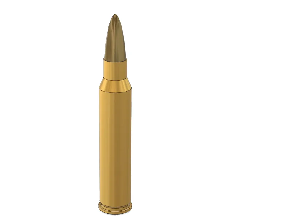 AR 5.56 556 NATO Round (Pressfit) by GY3D MakerWorld: Download Free 3D ...