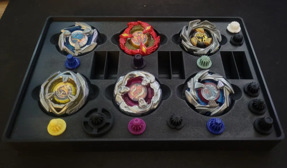 Beyblade X Storage V.3 by PaytonJordan MakerWorld: Download Free 3D Models