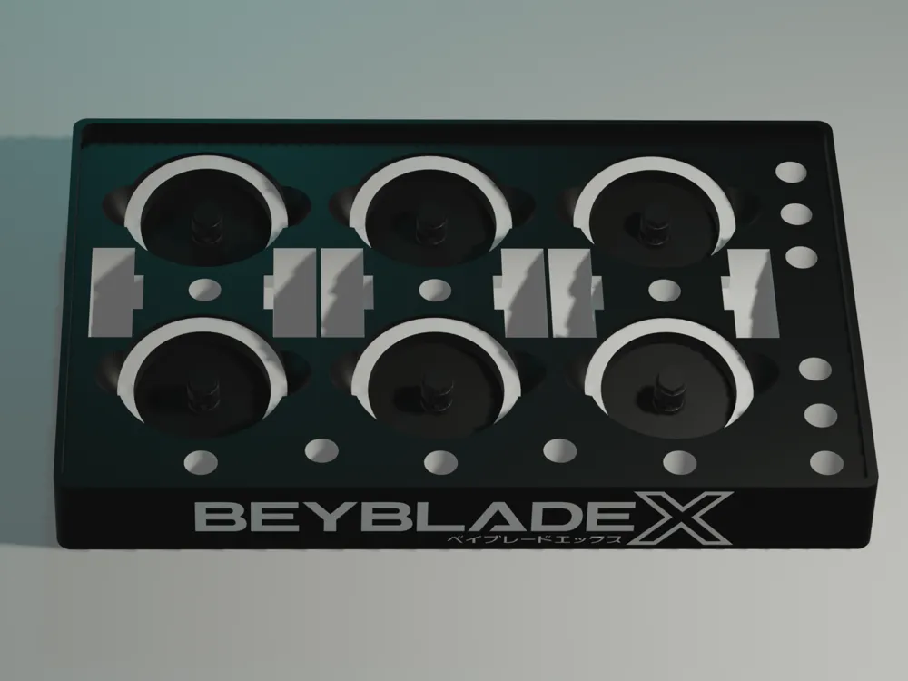 Beyblade X Storage V.3 - Free 3D Print Model - MakerWorld