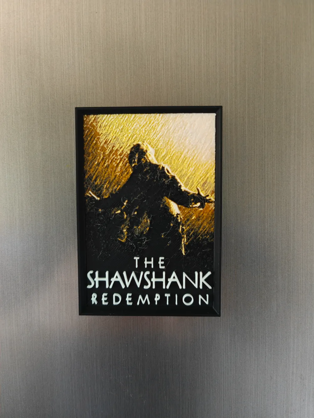 The Shawshank Redemption movie poster magnet by crabstiks - MakerWorld