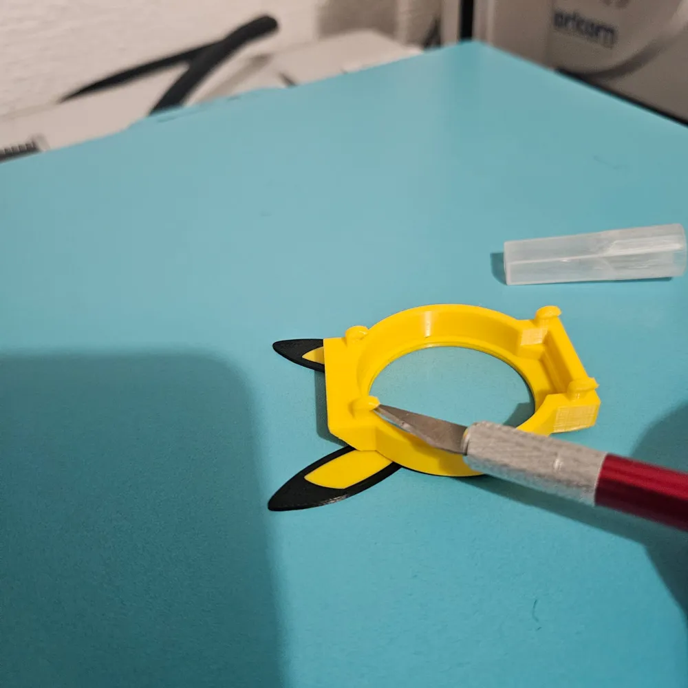 Pikachu Knomi cover - Free 3D Print Model - MakerWorld