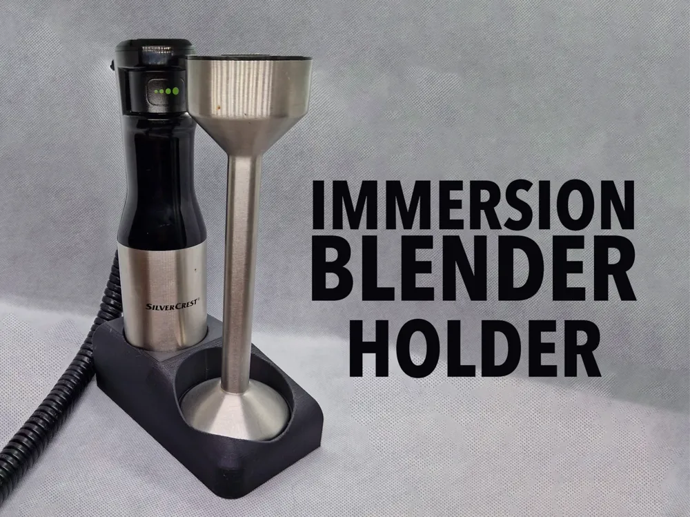 Immersion blender holder by queimadus - MakerWorld