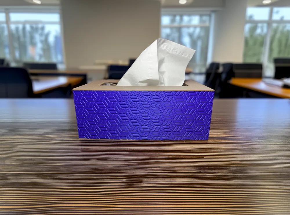 Designer Tissue box Holder by AskNinjaTom MakerWorld: Download Free 3D Models
