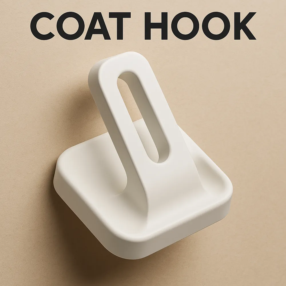 Modern Wall Hook with Hidden Mounting System by Cipriani 3Design ...