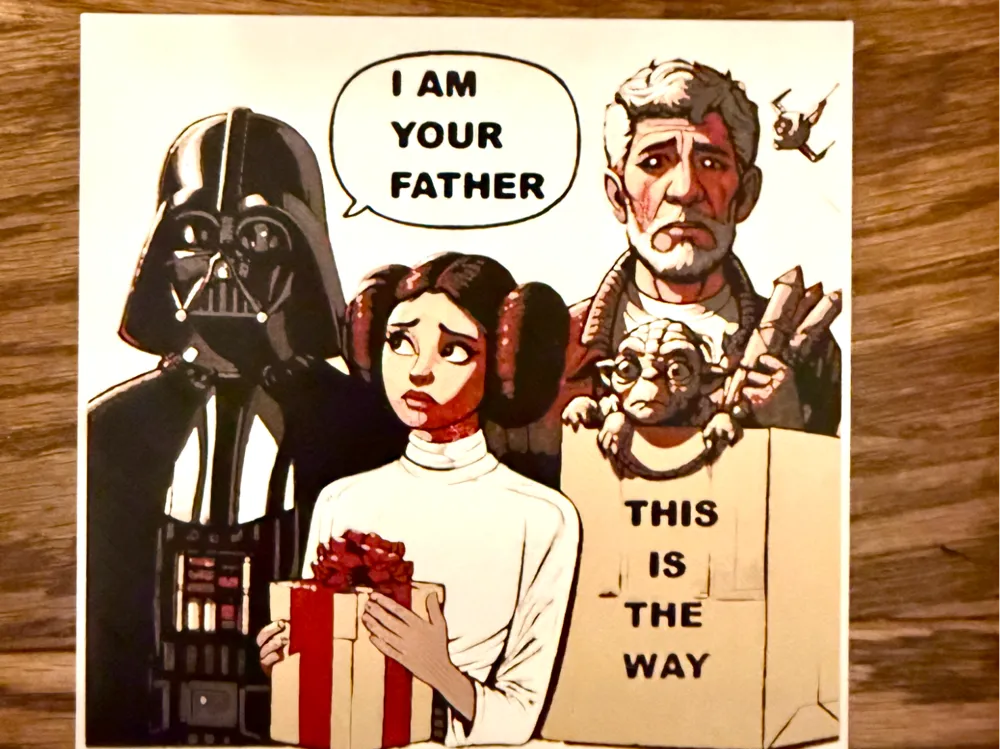 Darth Vader Princess Leia Yoda Meme HueForge by Viola's HueForge ...