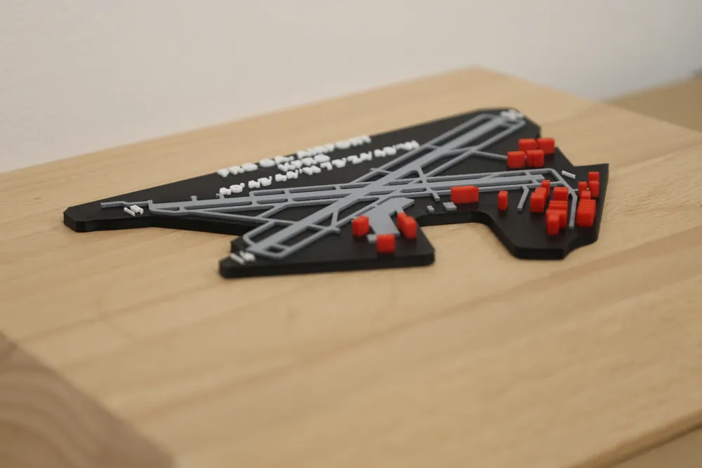 Republic Airport (KFRG / FRG) - Free 3D Print Model - MakerWorld
