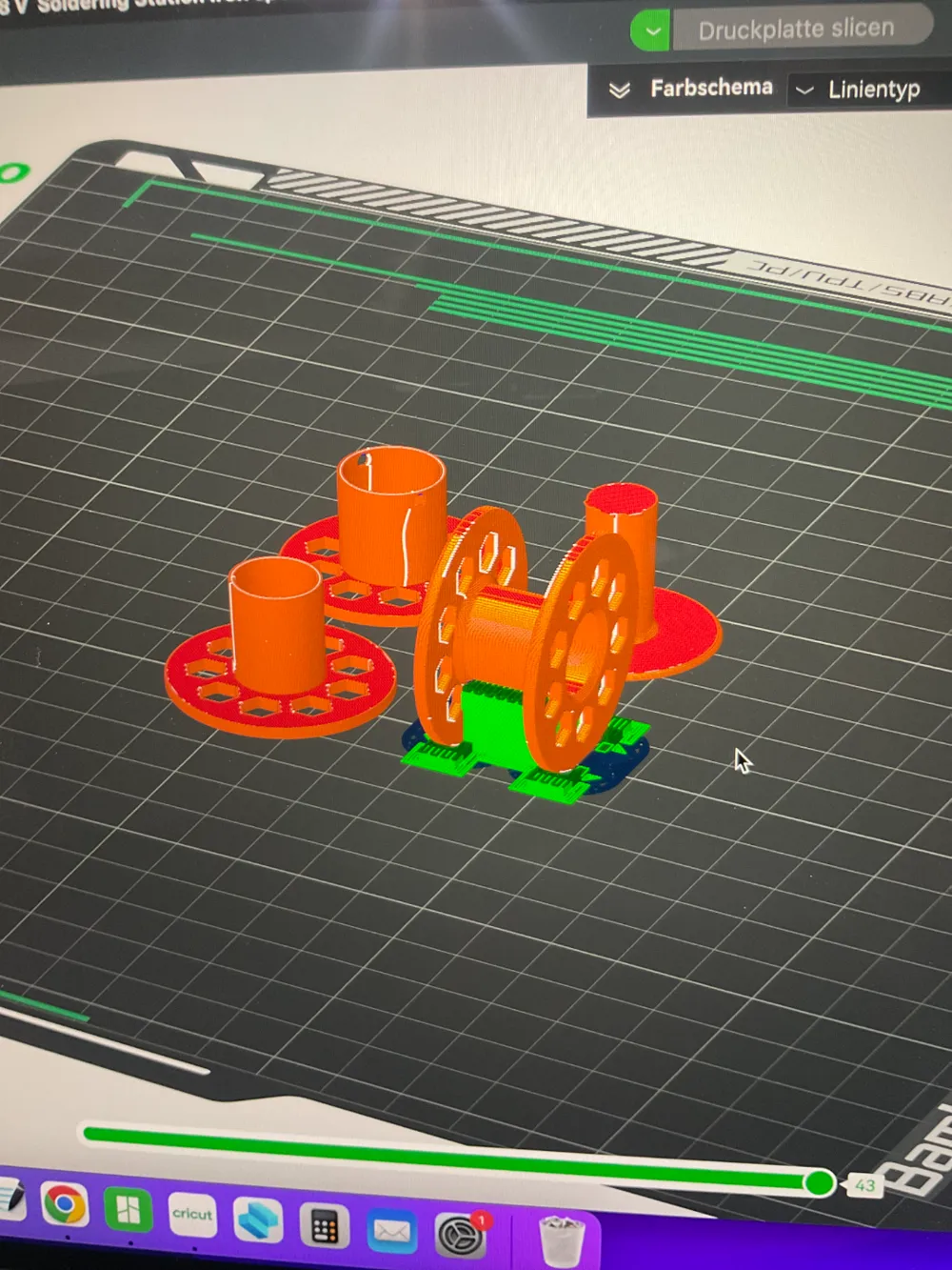 Ryobi Soldering Station Spool+Holder R18S0I by Exotech - MakerWorld