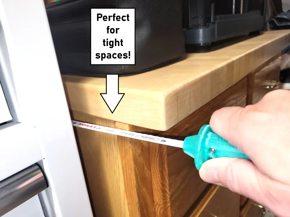Hacksaw Handle With Guard (no inserts) - Free 3D Print Model - MakerWorld