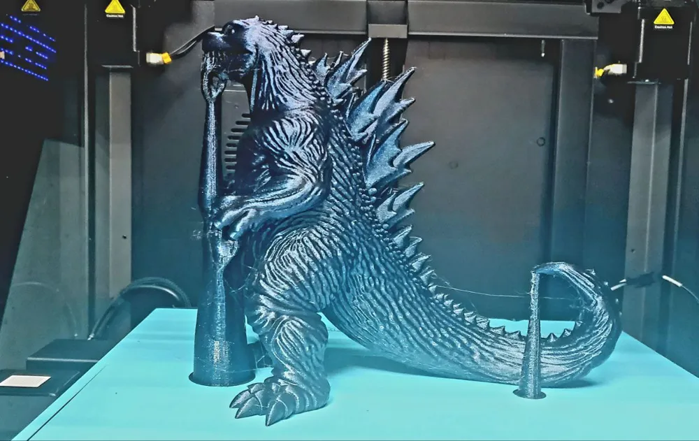 Fan-art de Godzilla por HomeDecor MakerWorld: Descarga Modelos 3D Gratuitos