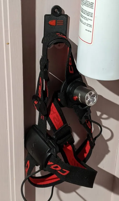 Headlamp Hanger 26mm Strap Coast - Free 3D Print Model - MakerWorld