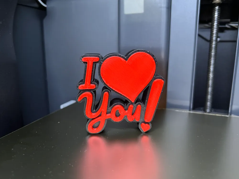 I "Heart" You Sign - 3 Sizes by GoodBBQ MakerWorld: Download Free 3D Models