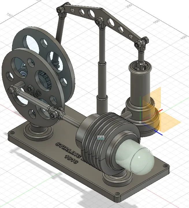 Stirling Engine by Rival Xan MakerWorld: Download Free 3D Models