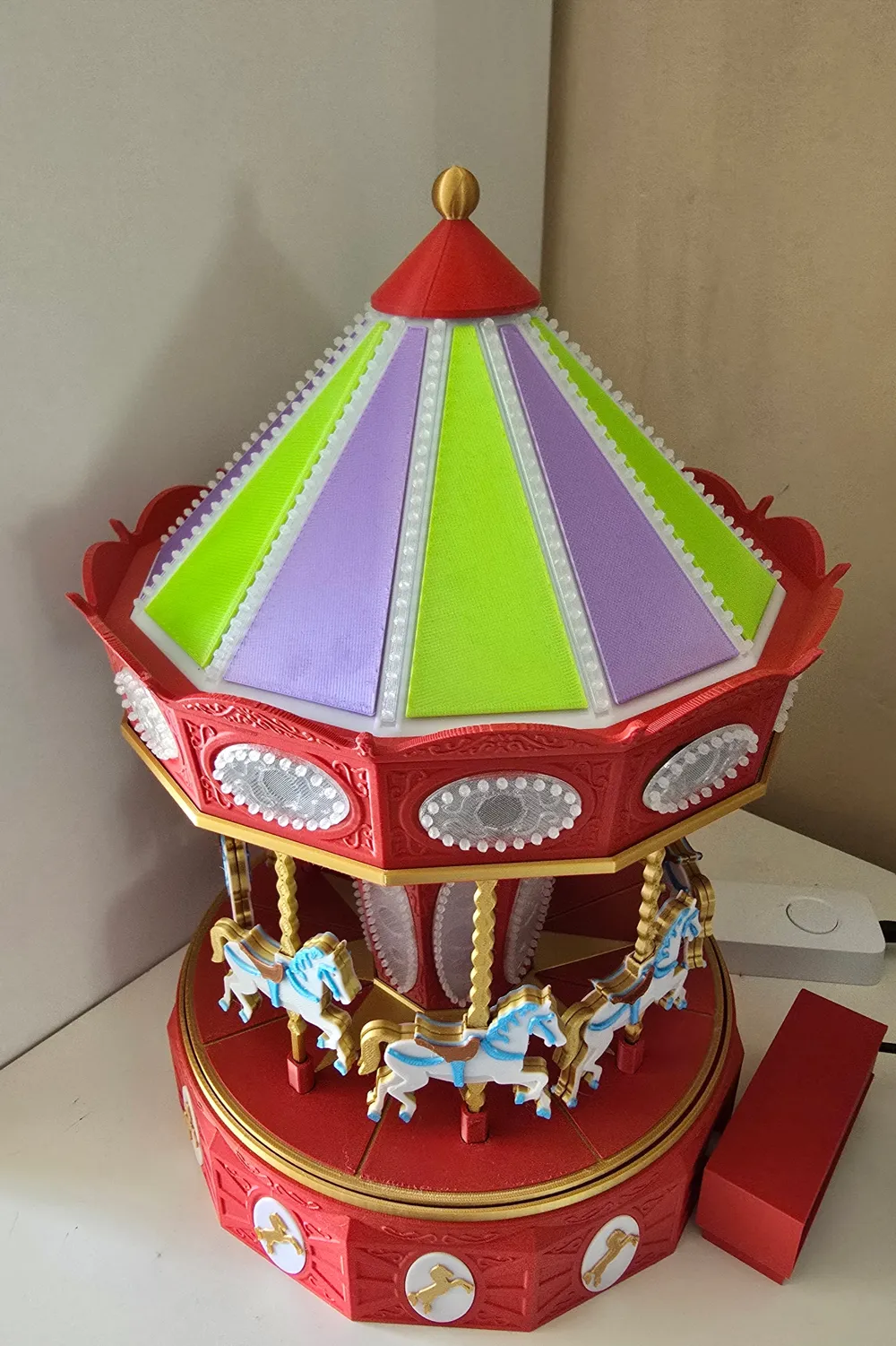 Motor Parts for Carousel by Fulv by Iain Willis MakerWorld: Download ...