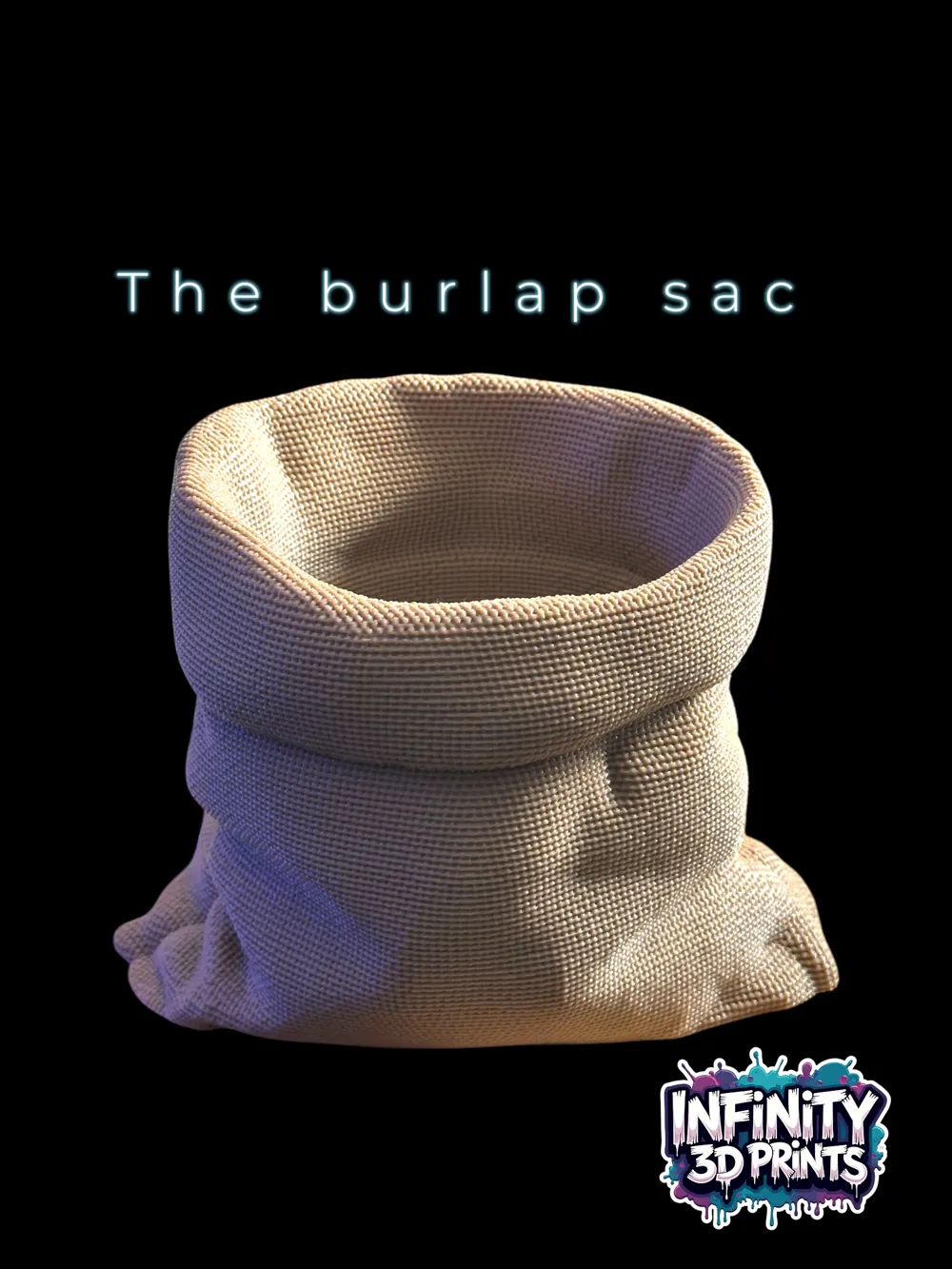 THE BURLAP SAC - FLOWER POT -PENCIL HOLDER -ECT by INFINITY 3D PRINTS ...