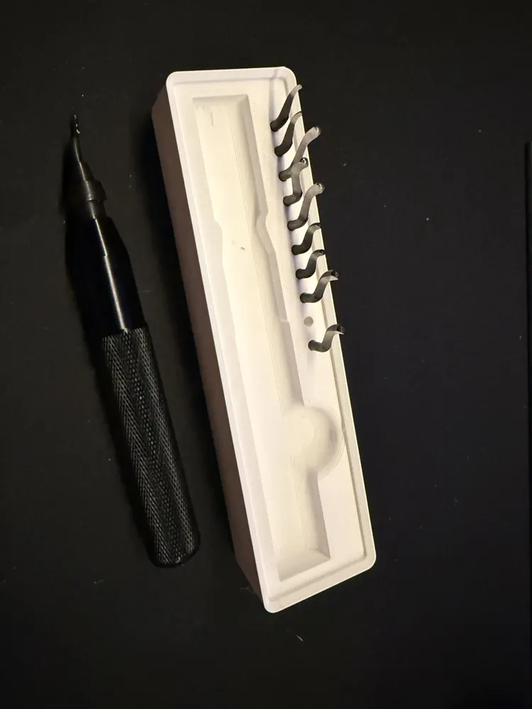 Maker Supply Deburring Tool Gridfinity - Free 3D Print Model - MakerWorld