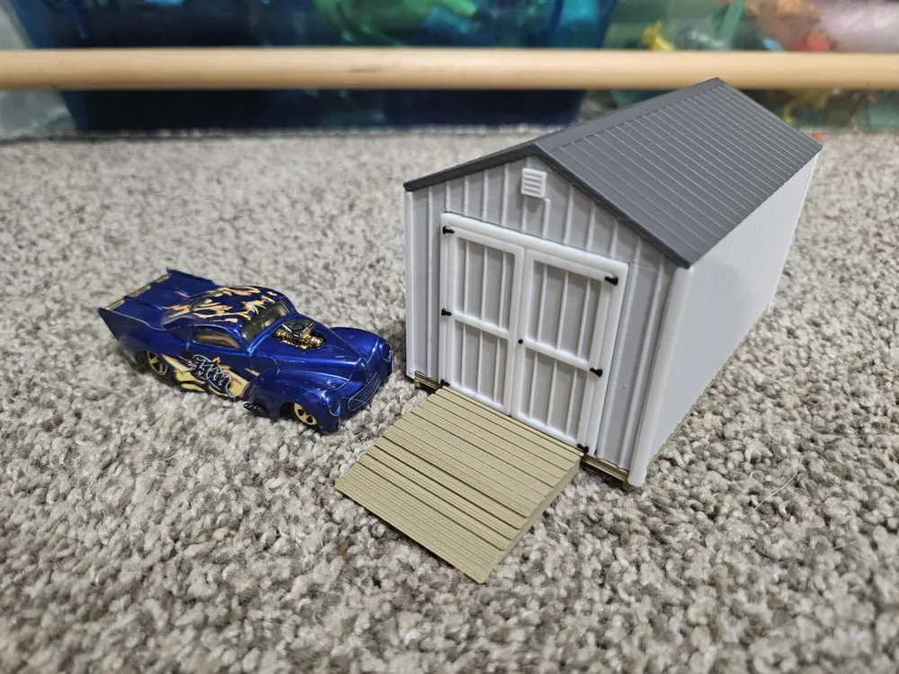 Model Utility Shed - Free 3D Print Model - MakerWorld