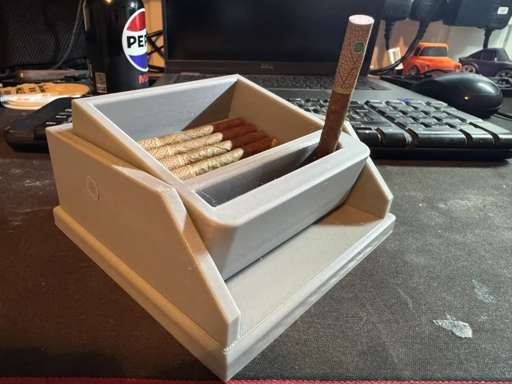 Cigarette box with lift feature by precisionprintpro MakerWorld ...