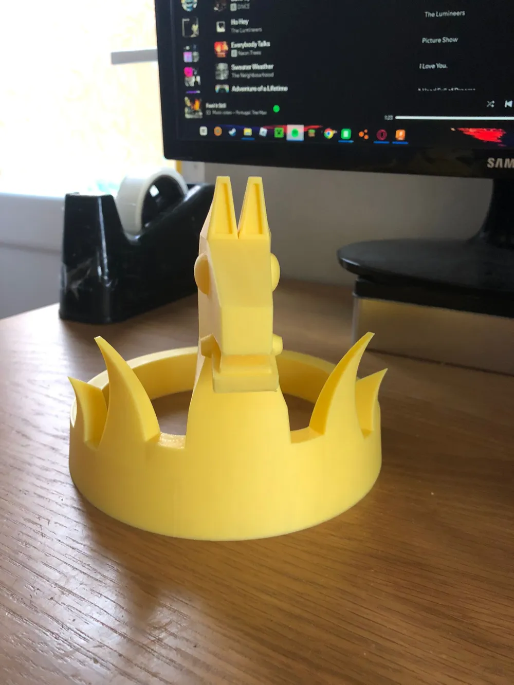 WEARABLE FORTNITE VICTORY CROWN (3 SIZES) - Free 3D Print Model ...