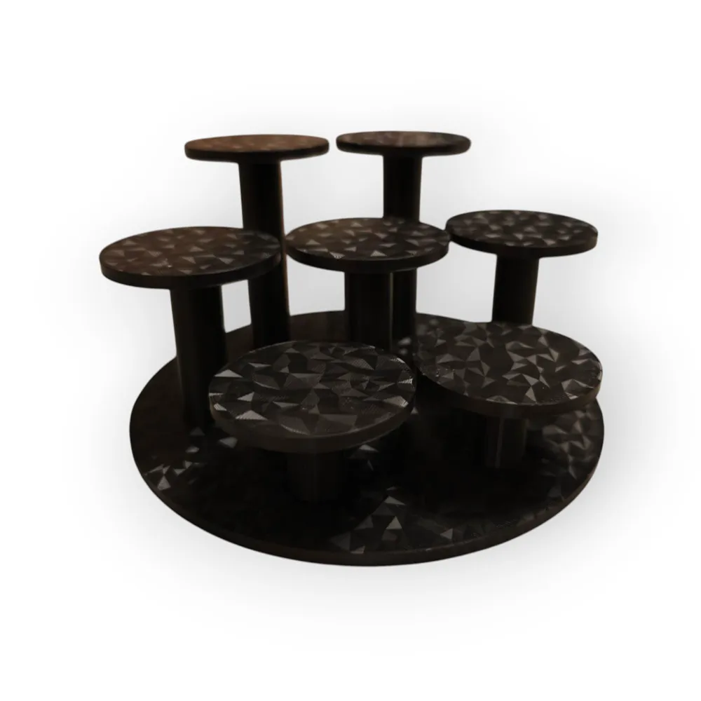 Round display stand 7 platforms by Sascha Schubring MakerWorld ...