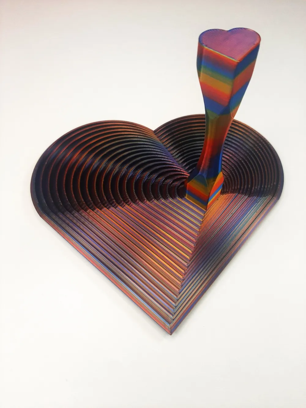 VALENTINE HEART FIDGET TOY - Free 3D Print Model - MakerWorld