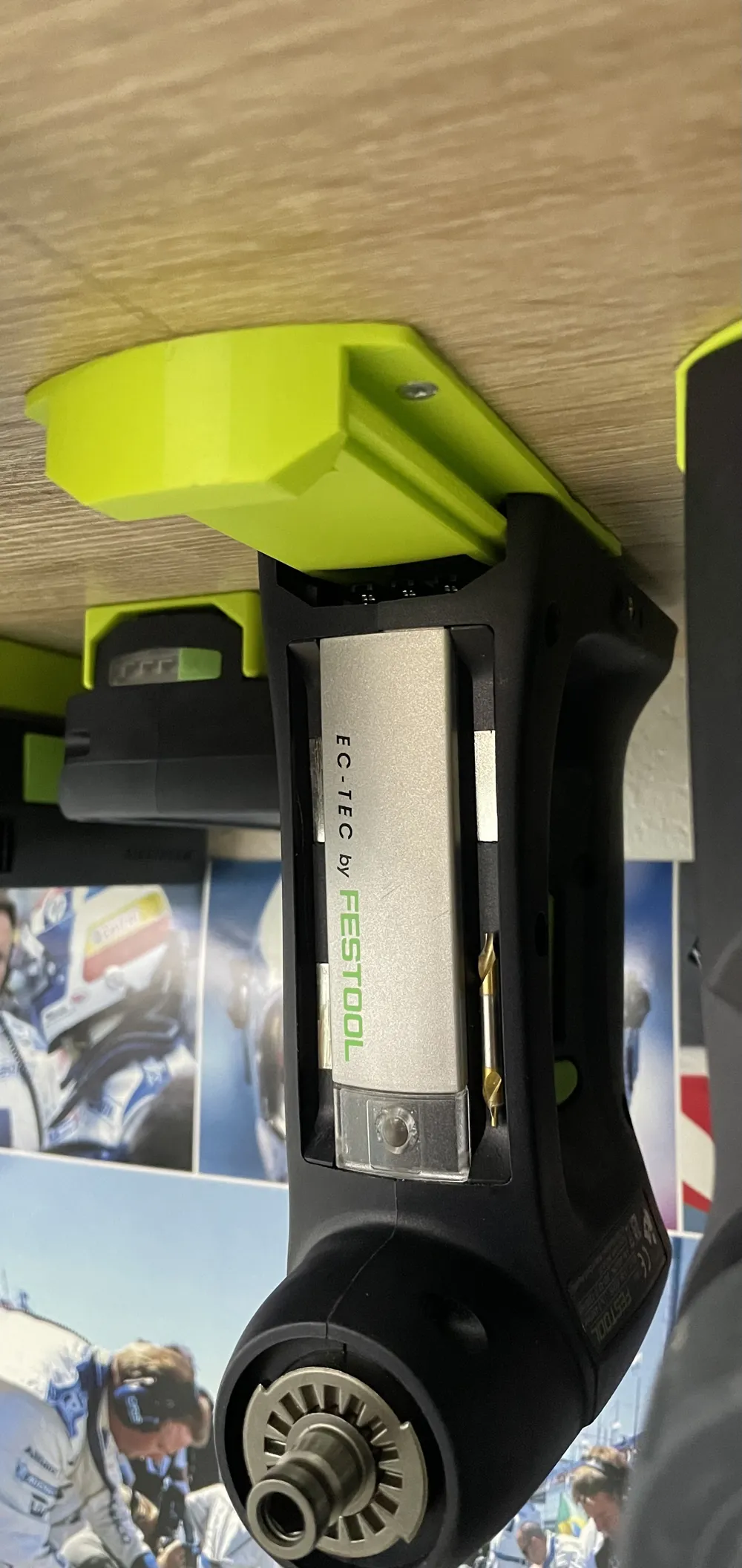 Festool C18Li AkkuBohrschrauber Wandhalter/Festool C18 Li cordless ...