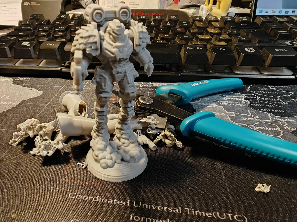 Airborne Raiders (32mm Base) | Sci-Fi Miniature - Free 3D Print Model ...