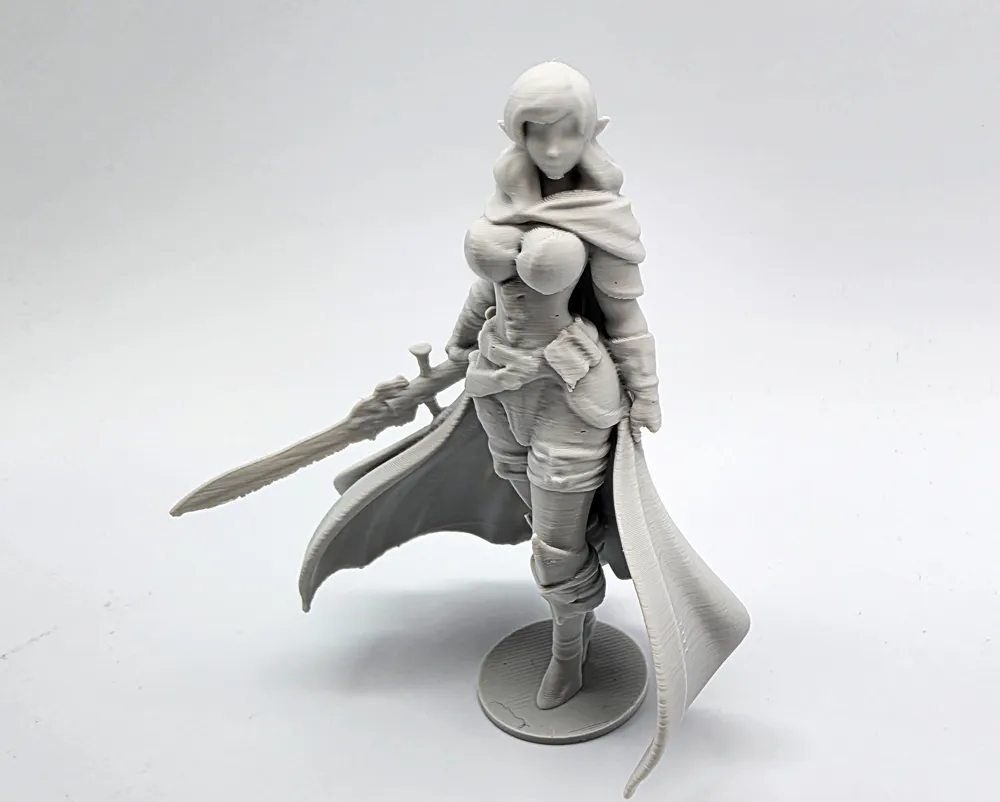Female Elven Warrior Figurine by Triple G Workshop MakerWorld: Download ...