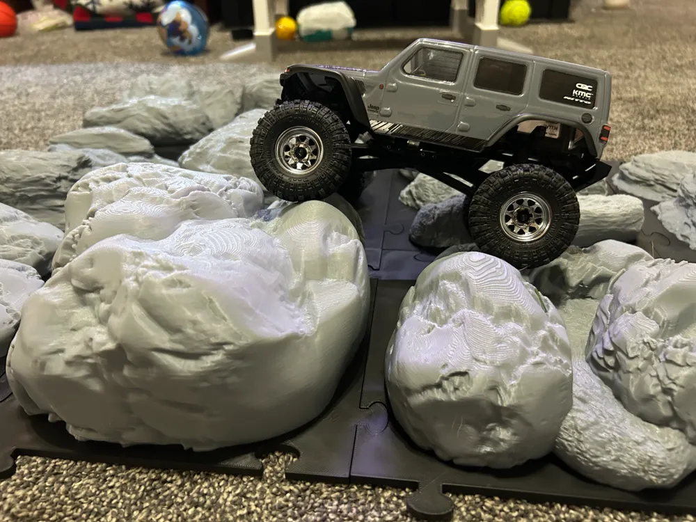 RC Crawler Park Rock Set by AzureBones MakerWorld: Download Free 3D Models