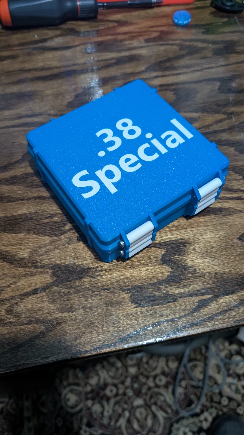 38 Special 100rnd Ammo Box by Squatch MakerWorld: Download Free 3D Models