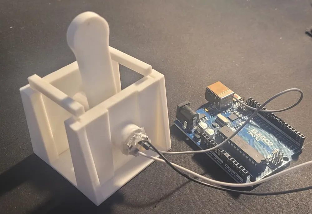 Arduino lever (10k potentiometer) by user_1899380605 - MakerWorld