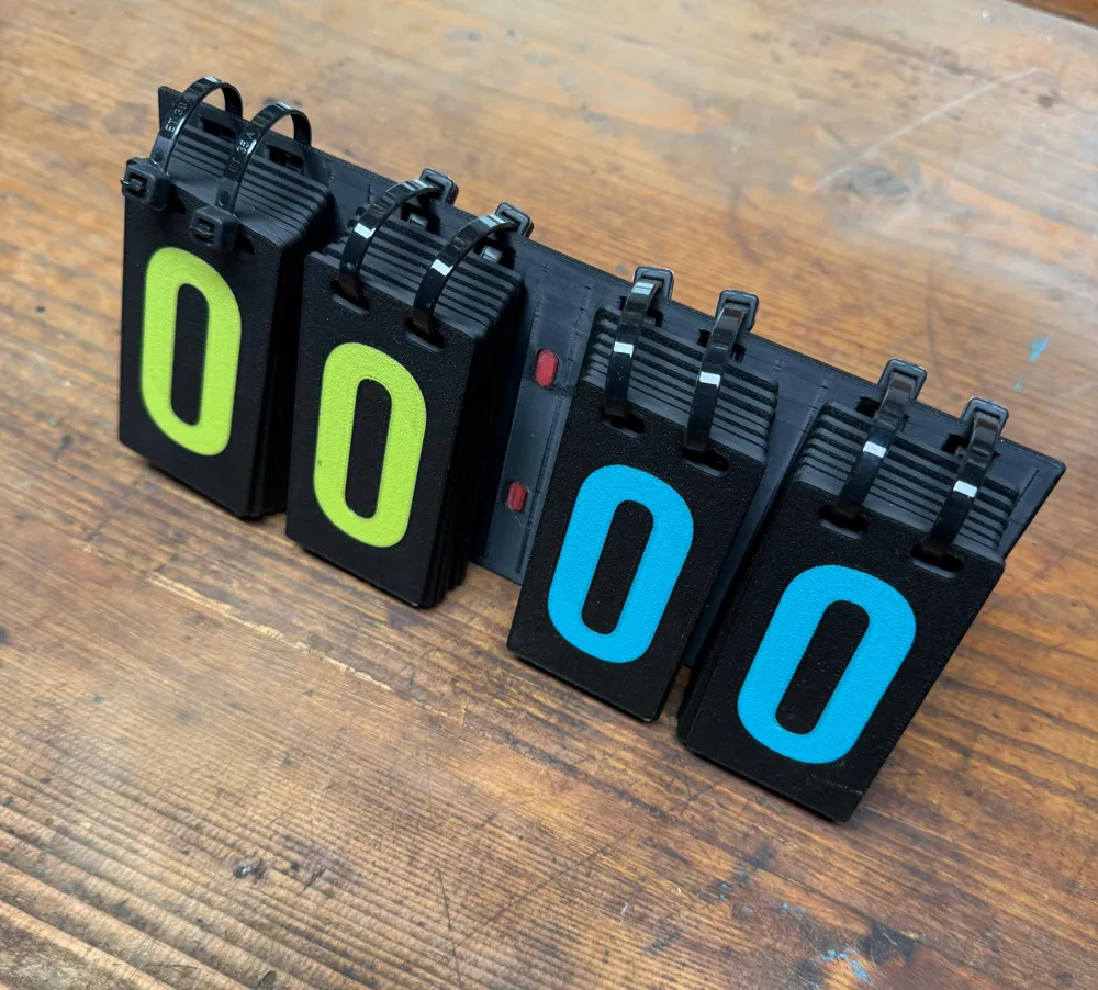 Scoreboard / Score Display 0-99 - Free 3D Print Model - MakerWorld