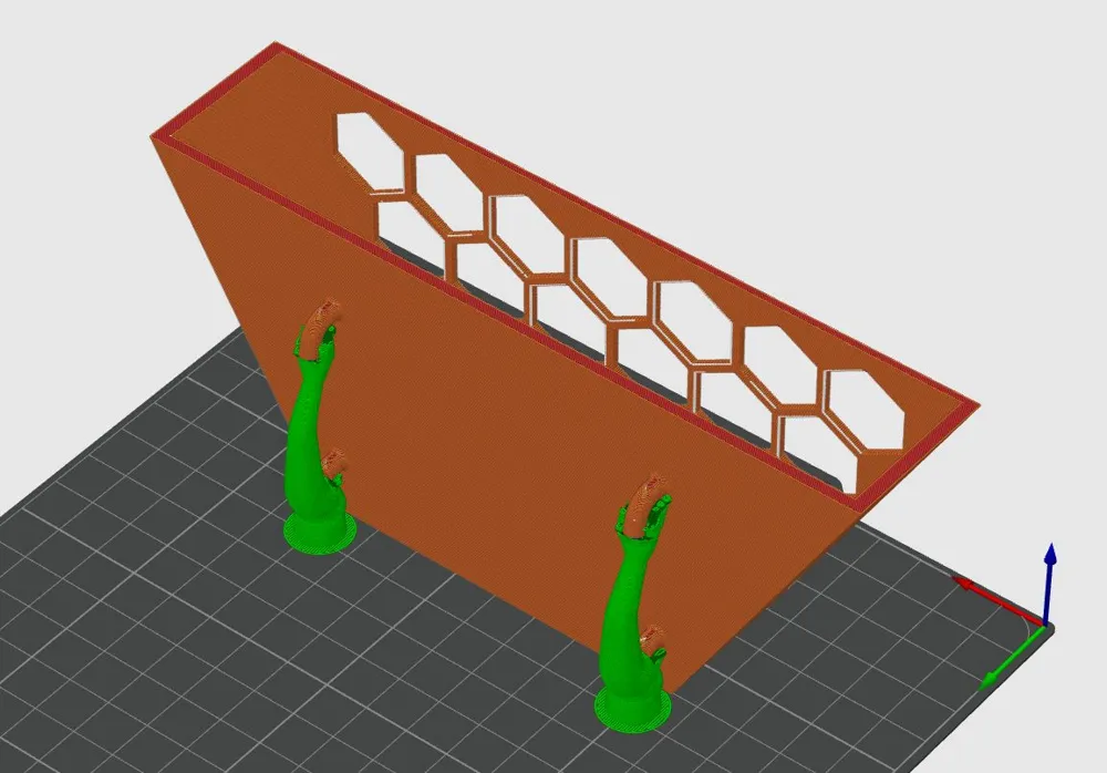 Skadis Hex-storage box - Free 3D Print Model - MakerWorld