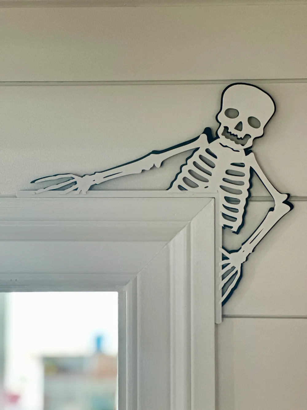Skeleton - Halloween Door Corner Decor by jdicerchio - MakerWorld