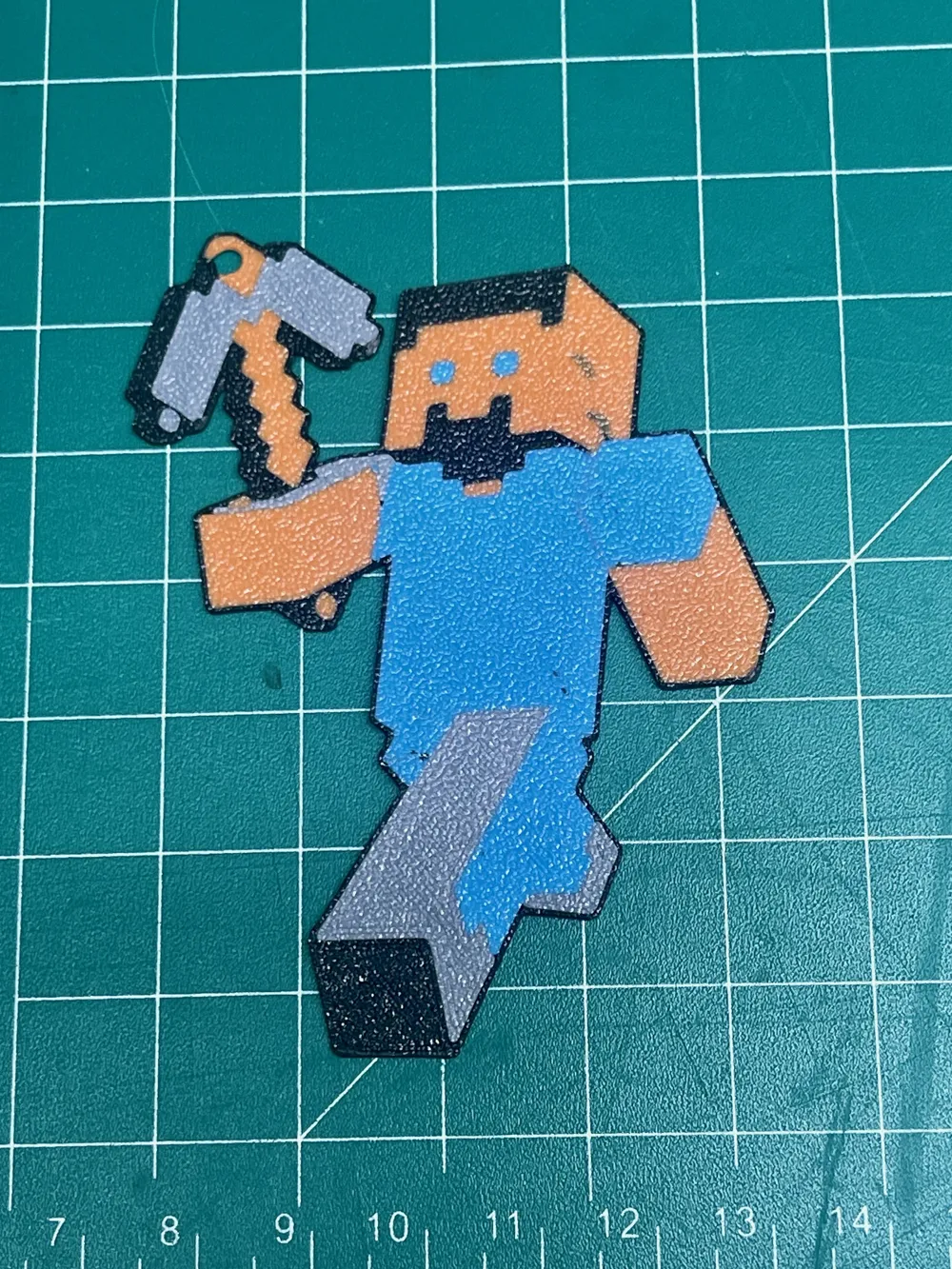 Minecraft Steve Keychain by VerusIndustries - MakerWorld