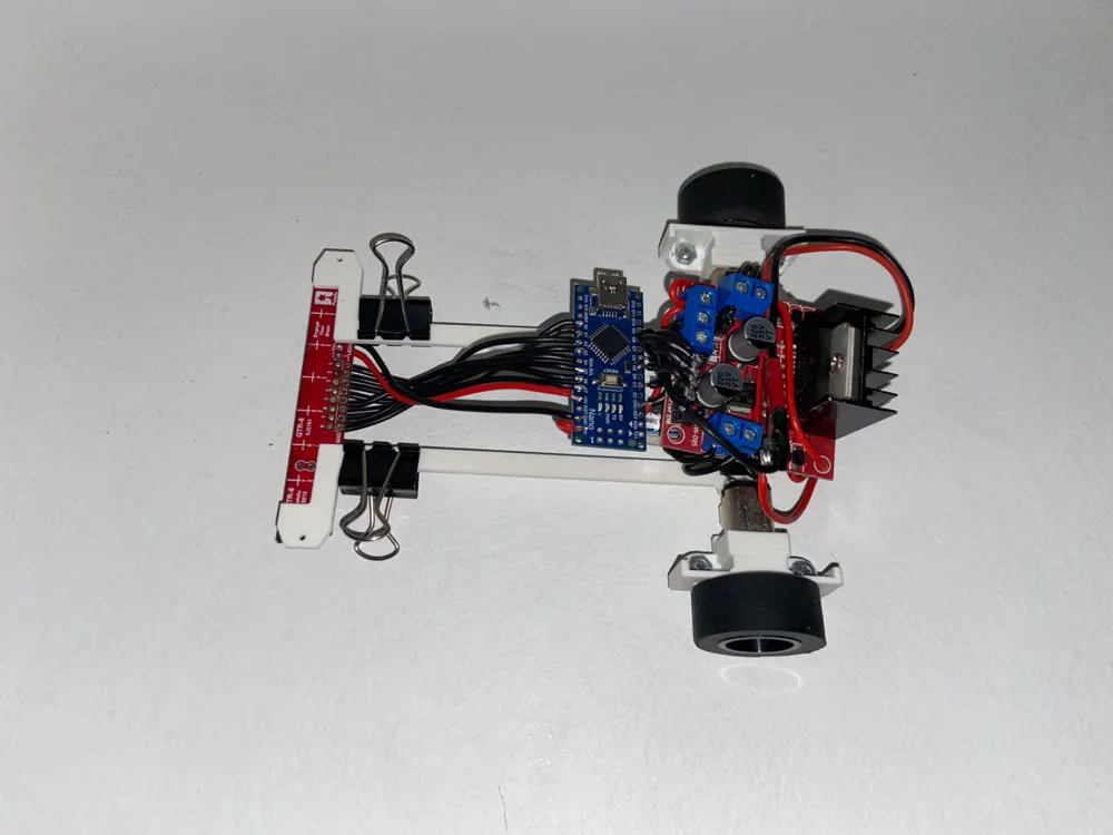 Beginer - line follower chassis - Free 3D Print Model - MakerWorld